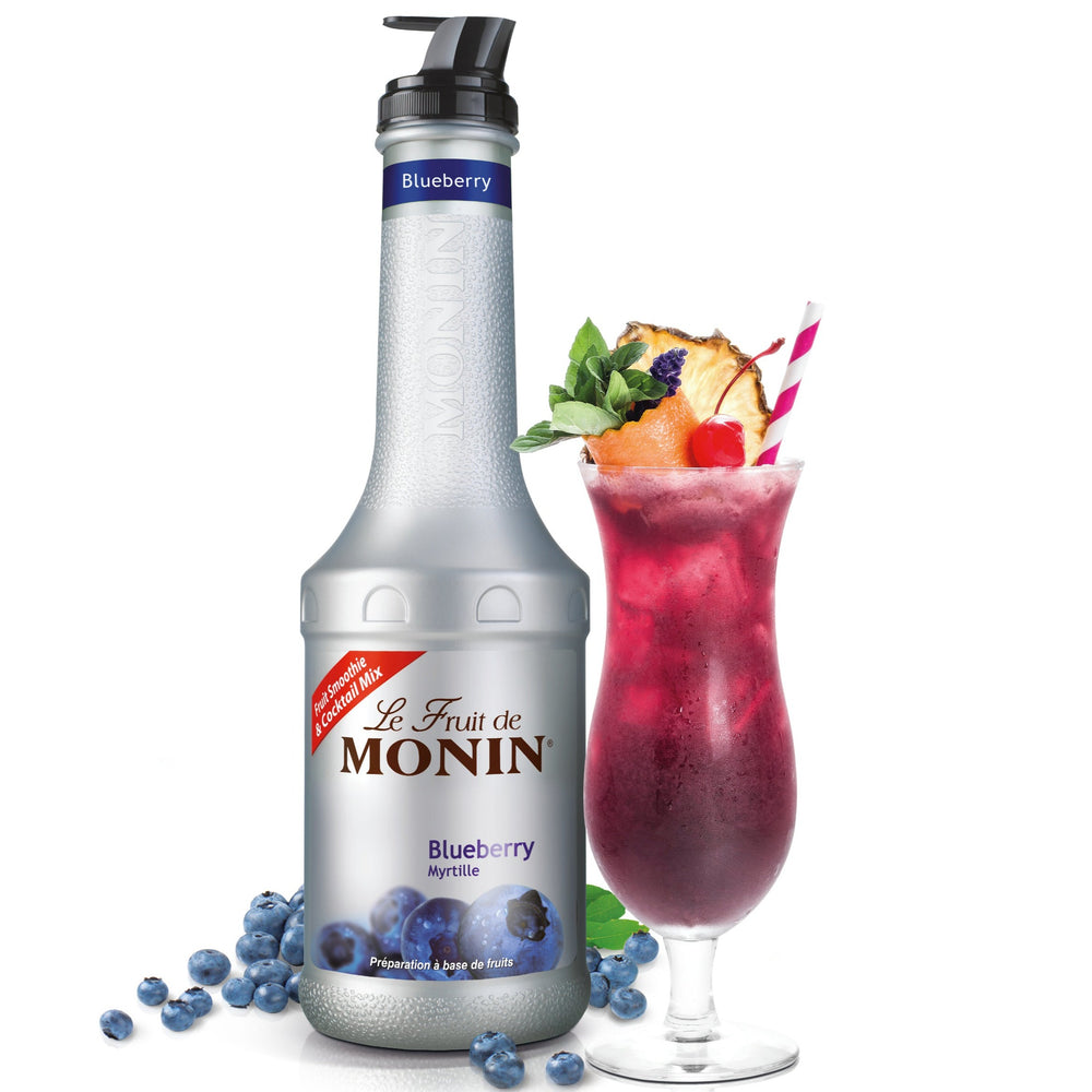 Monin Blueberry Puree 1L (Box of 4)