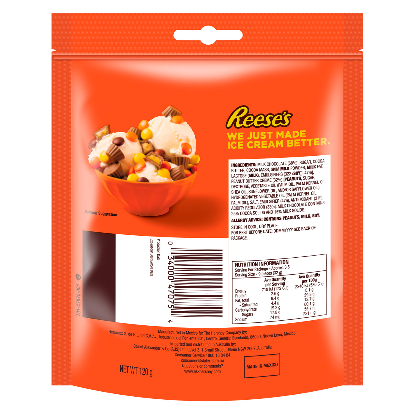 Reese’s Peanut Butter & Chocolate | Official Australian Distributor